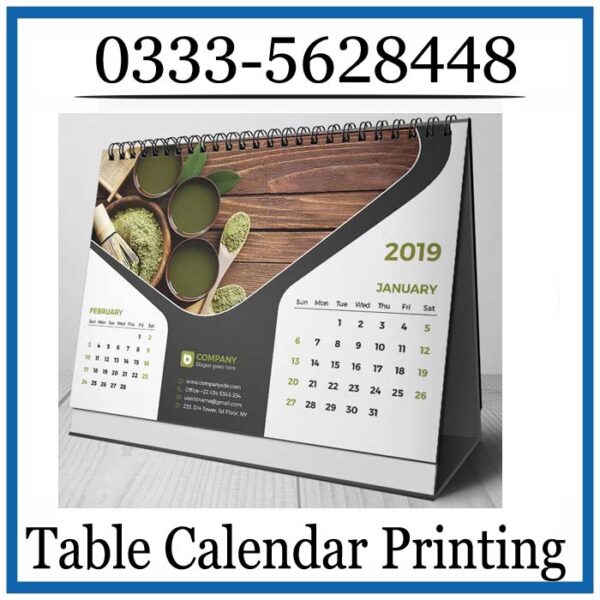 Table Calendar Printing › JDN Rubber Stamp Maker